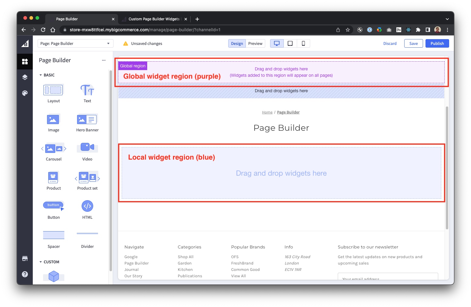 How to create custom Page Builder Widgets to supercharge your BigCommerce store